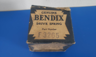 Vintage NOS Bendix F3265 Starter Drive Spring Genuine Bendix | eBay
