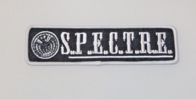 James Bond SPECTRE 6 1/4" Wide X 1 1/2" Embroidered Sewn On/Iron On ...