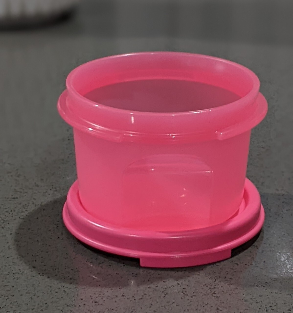 Tupperware Modular Mates Round #1 Container Pink 200ml New | eBay