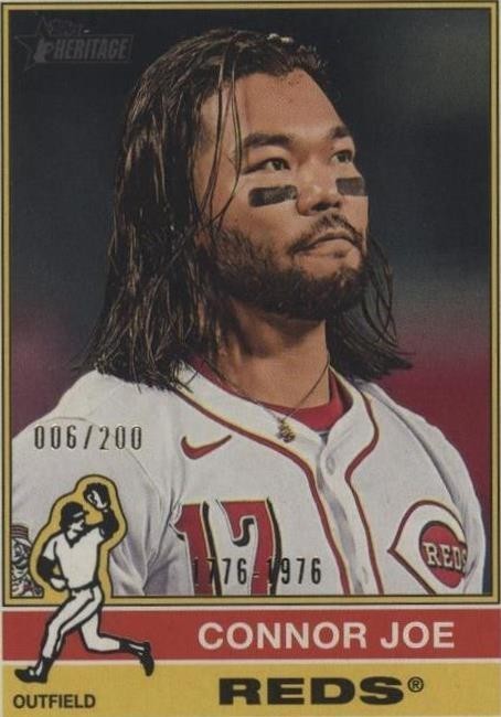 2025 Topps Heritage High Number - Connor Joe #569 Bicentennial /200 for ...