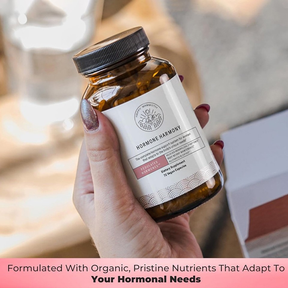 Happy Mammoth Hormone Harmony Natural Hormonal Support Supplements ...