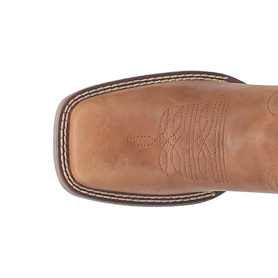 Laredo Mara Embroidery Square Toe Cowboy Womens Brown, Purple Casual ...