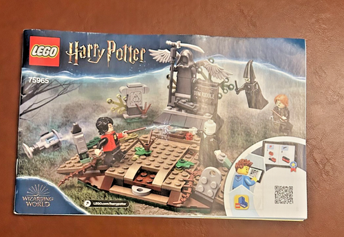 LEGO Harry Potter The Rise Of Voldemort 75965 - Manual Only | eBay