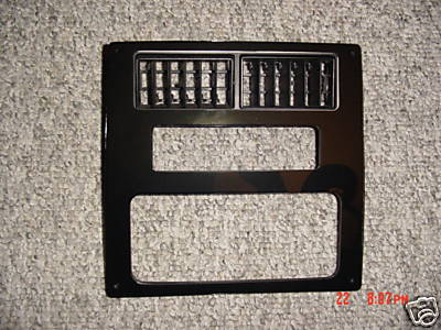 FIERO DASH TRIM PANEL CUSTOM KIT, 3-PIECES NON GT/FORMULA/SE, NEW, 4,5 ...