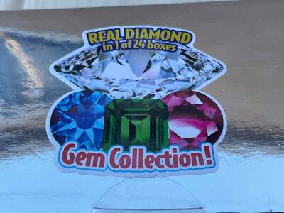 Real Diamond Gem Collection 1 in 24 Boxes Real Gems Ages 5+ Blind Box ...