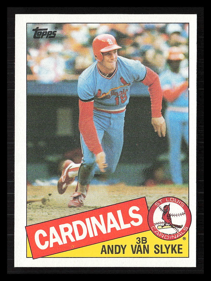 Andy Van Slyke 1985 Topps #551 St. Louis Cardinals | eBay