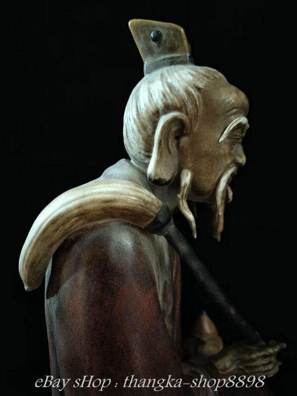 Old China Wucai Porcelain famous Taoism Tai Shang Lao Jun Taoist Buddha ...