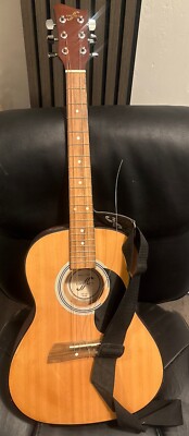 First Act (MG394) Acoustic Guitar Used With 3 Strings Missing. Give It ...