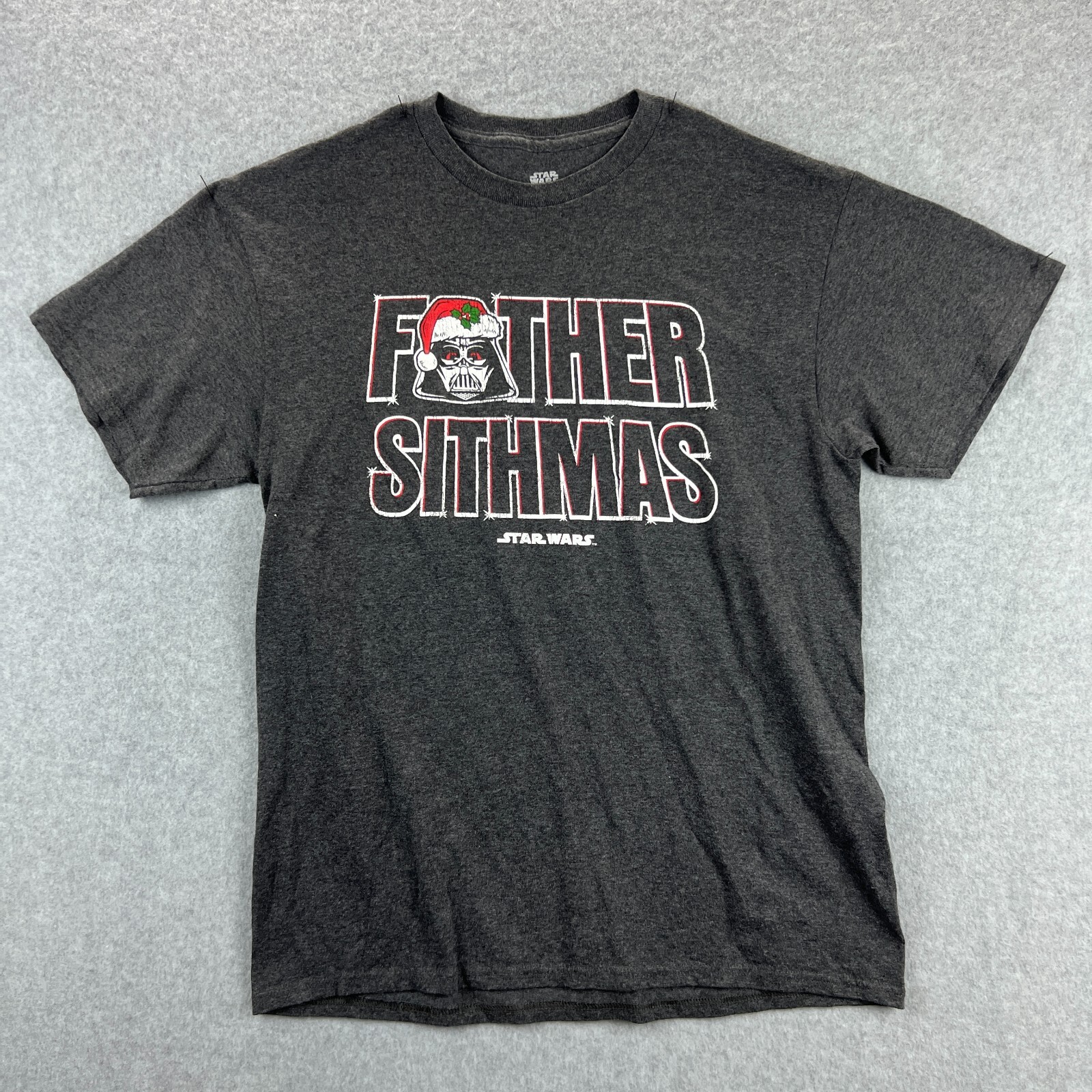 Star Wars Father Sithmas Darth Vader Christmas Gray S… - Gem