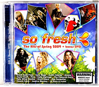 So Fresh: The Hits Of Spring 2009 + Bonus DVD 2 x CD | eBay