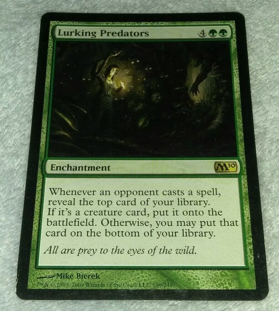 Lurking Predators | LP | M10 | MAGIC THE GATHERING MTG | eBay
