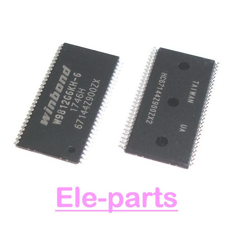 5 PCS W9812G6KH-6 TSOP-54 2M X 4 BANKS X 16 BITS SDRAM Integrated ...