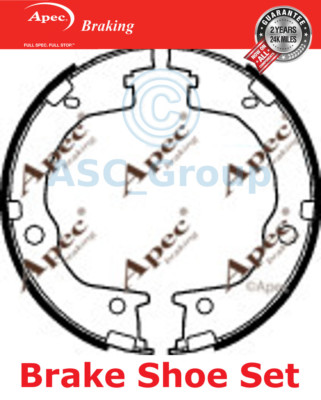 Apec Braking Replacement 190mm x 32mm Drum Brake Shoes Set SHU746 | eBay UK