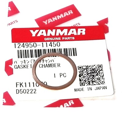 YANMAR - 1-3GM - Combustion Chamber Copper Sealing Ring - 124950-11450 ...