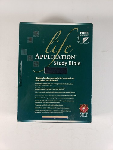 Life Application Study Bible NLT by Tyndale House Publishers Staff ...