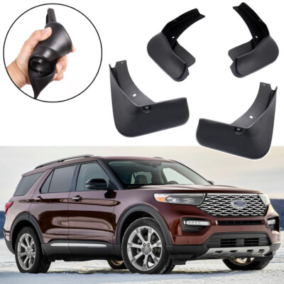 4x Car Mud Flaps Splash Guards Mudguard Fender for Ford Explorer 2020 ...
