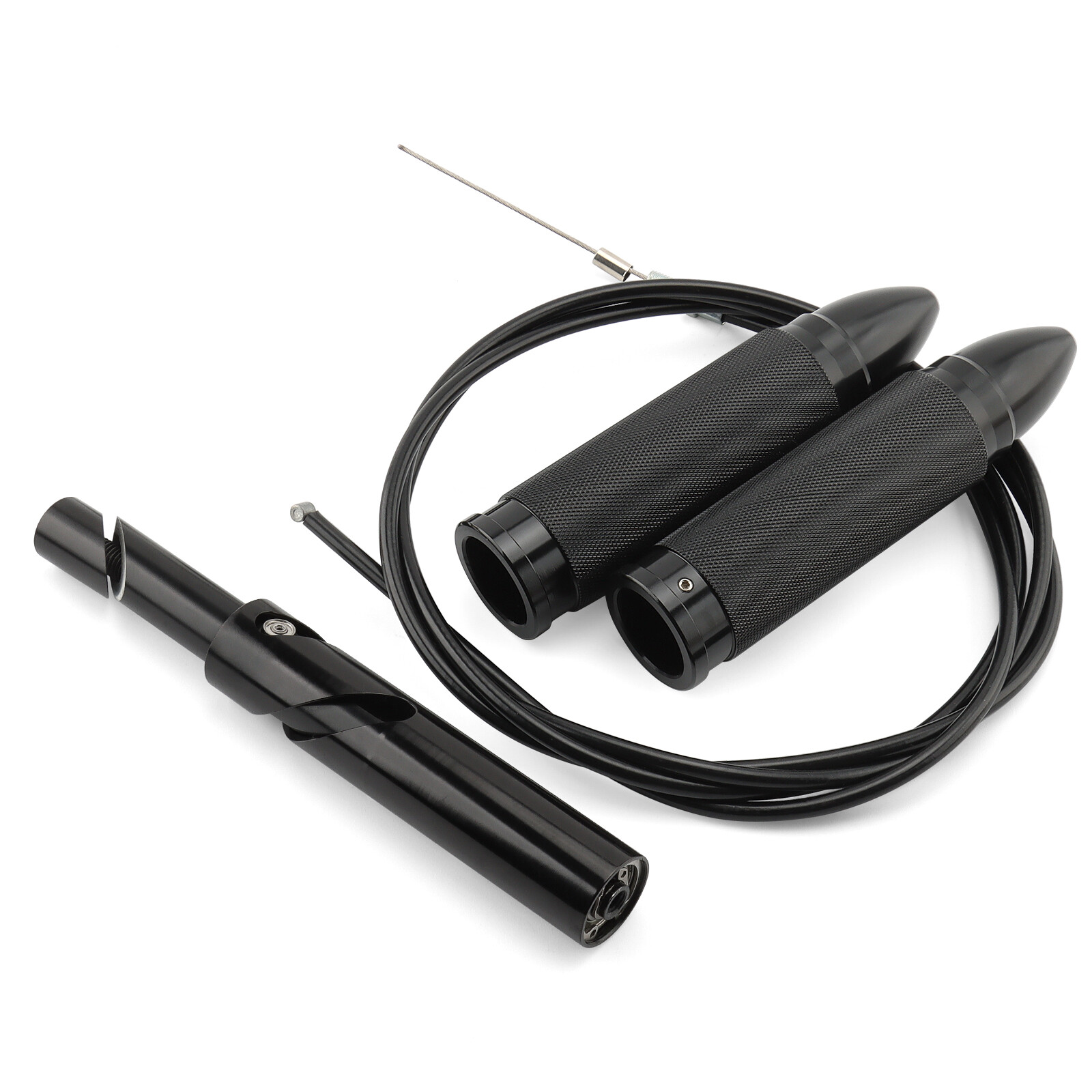 CNC Internal Throttle ASSEMBLY 1" 7/8" Motorcycle Grip For Harley ...