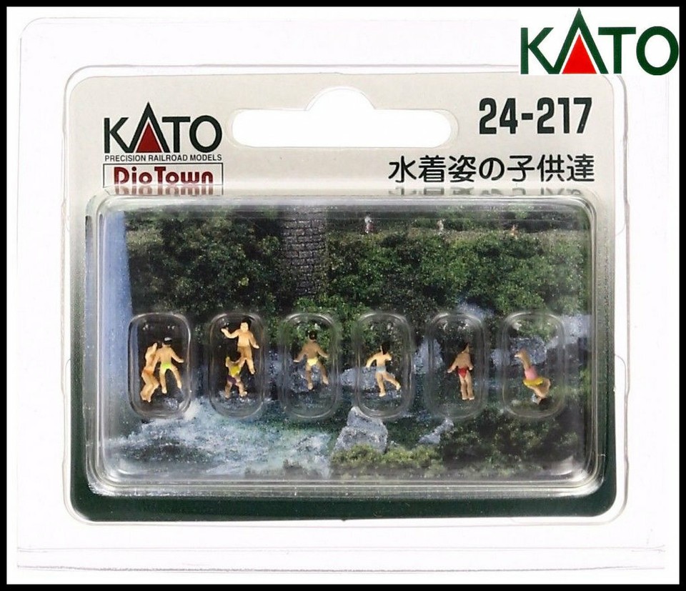 KATO - Children Swimming - Model Figures - N scale - 24-217 | eBay