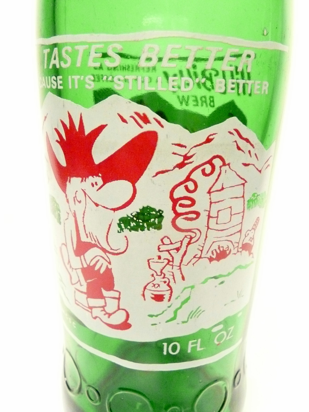 vintage ACL Soda Pop Bottle: HILLBILLY BREW / 'LIL BROWN JUG - 10 oz ...