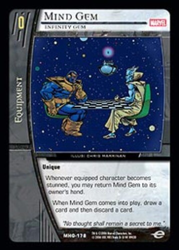 VS System: Mind Gem, Infinity Gem [Played] Marvel Heralds of Galactus TCG CCG Cl | eBay