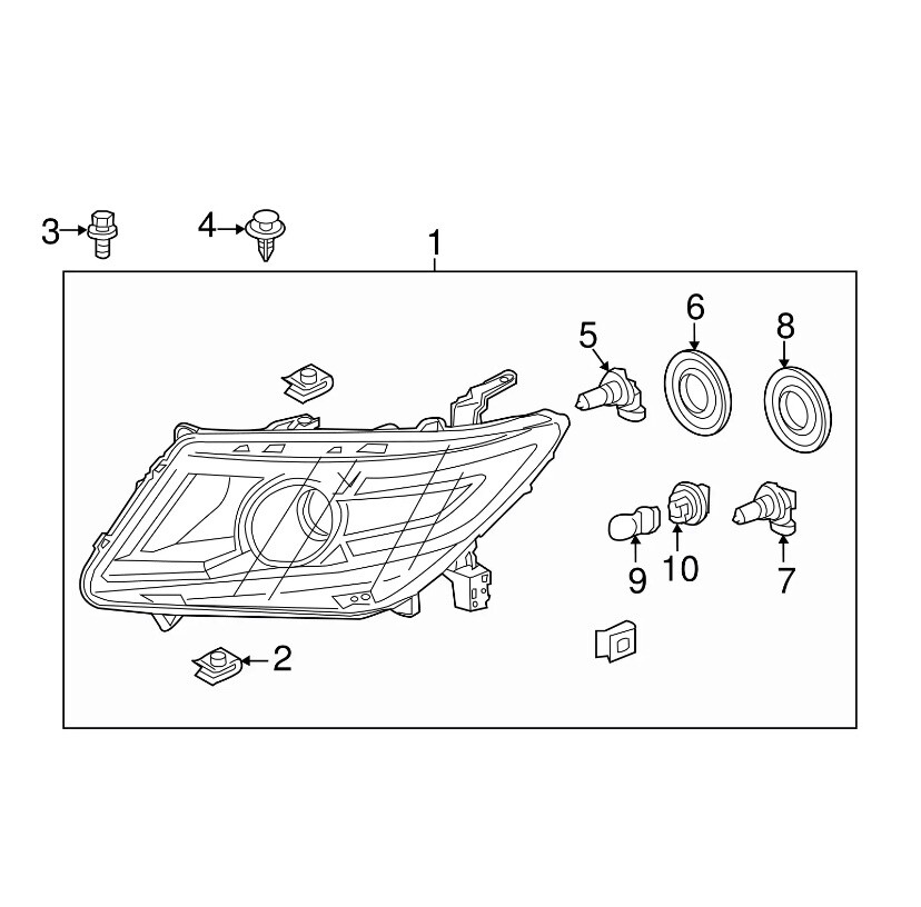 Genuine Honda Nut Special 33105-S5N-C01 | eBay
