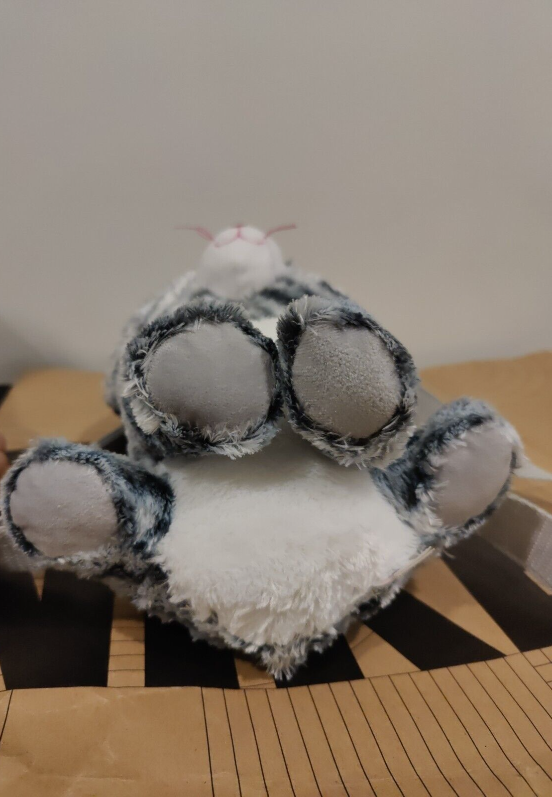 Ty Fashion Backpack - Kiki the Gray & Striped Cat Stuffed Animal Plush ...