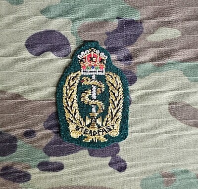 NEW Royal Army Medical Service / RAMS Officers Bullion stitched Beret ...