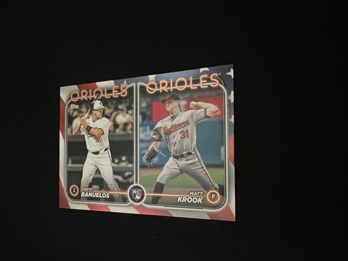 2024 Topps Update Rookie Combos David Banuelos Matt Krook Independence ...