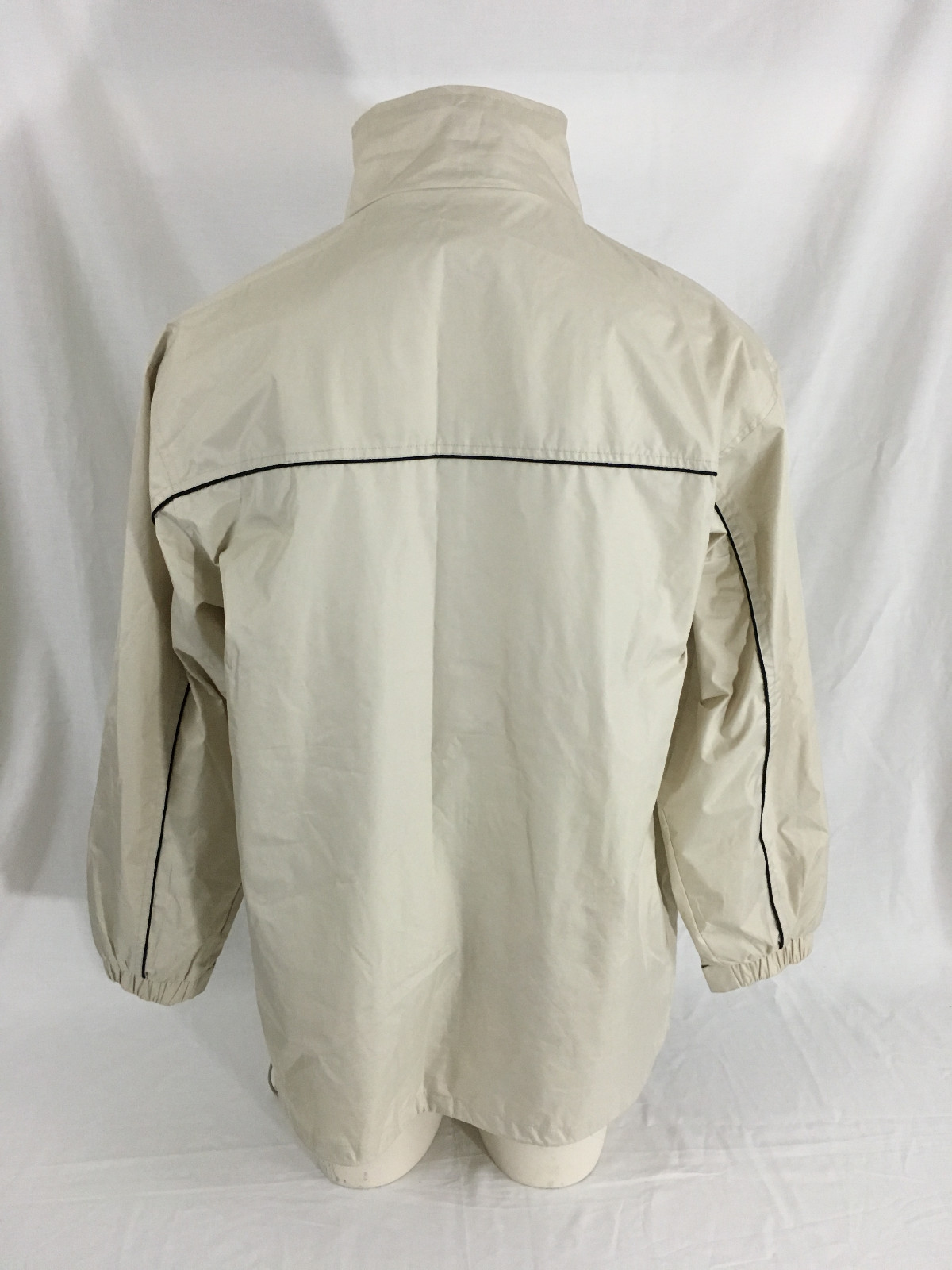 Kenpo Windbreaker Jacket Beige with Mesh Liner Men's Medium | eBay