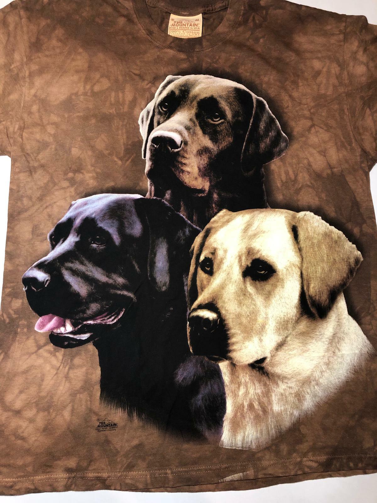 Labrador Retriever Mountain Dog Three Labs Puppy Cute Brown Cotton ...