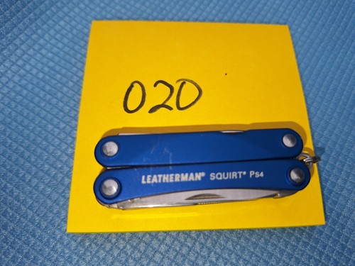1 LEATHERMAN PS4 Squirt BLUE Multi Tool LOC O20 | eBay