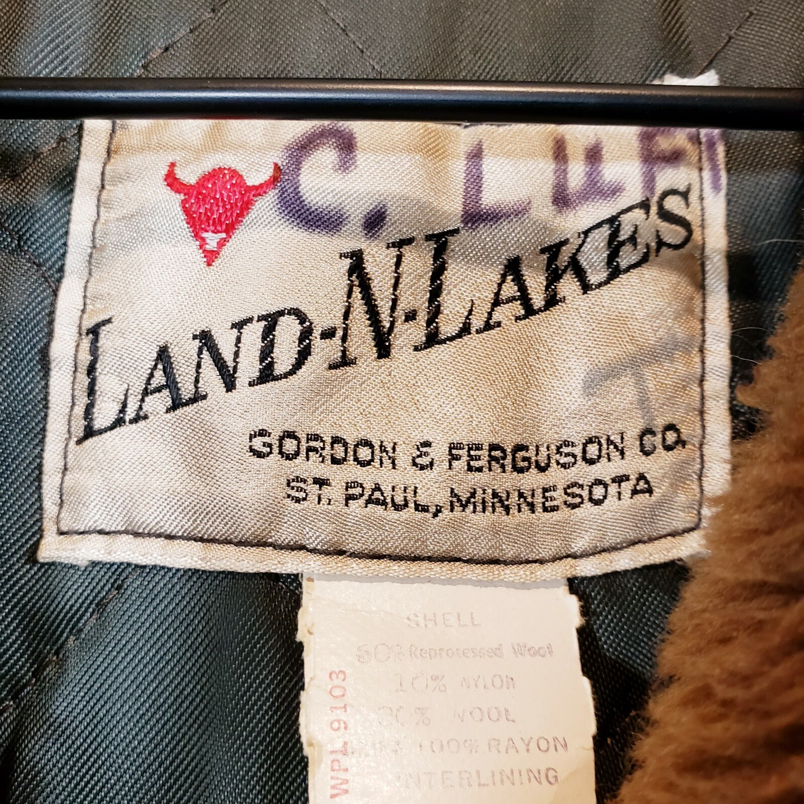 RARE 60's VTG Land-N-Lakes GORDON & FERGUSON Co. Men'… - Gem