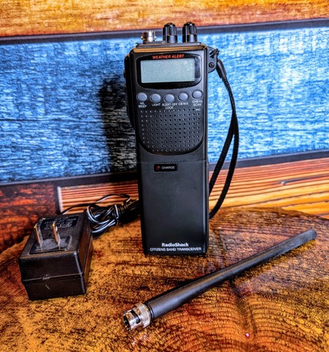 Radio Shack 21-1679 Weather Alert HandHeld CB Radio Citizens Band ...