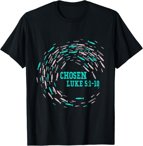 Chosen Fish Swim Against The Current Bible Christian Funny T-Shirt | eBay
