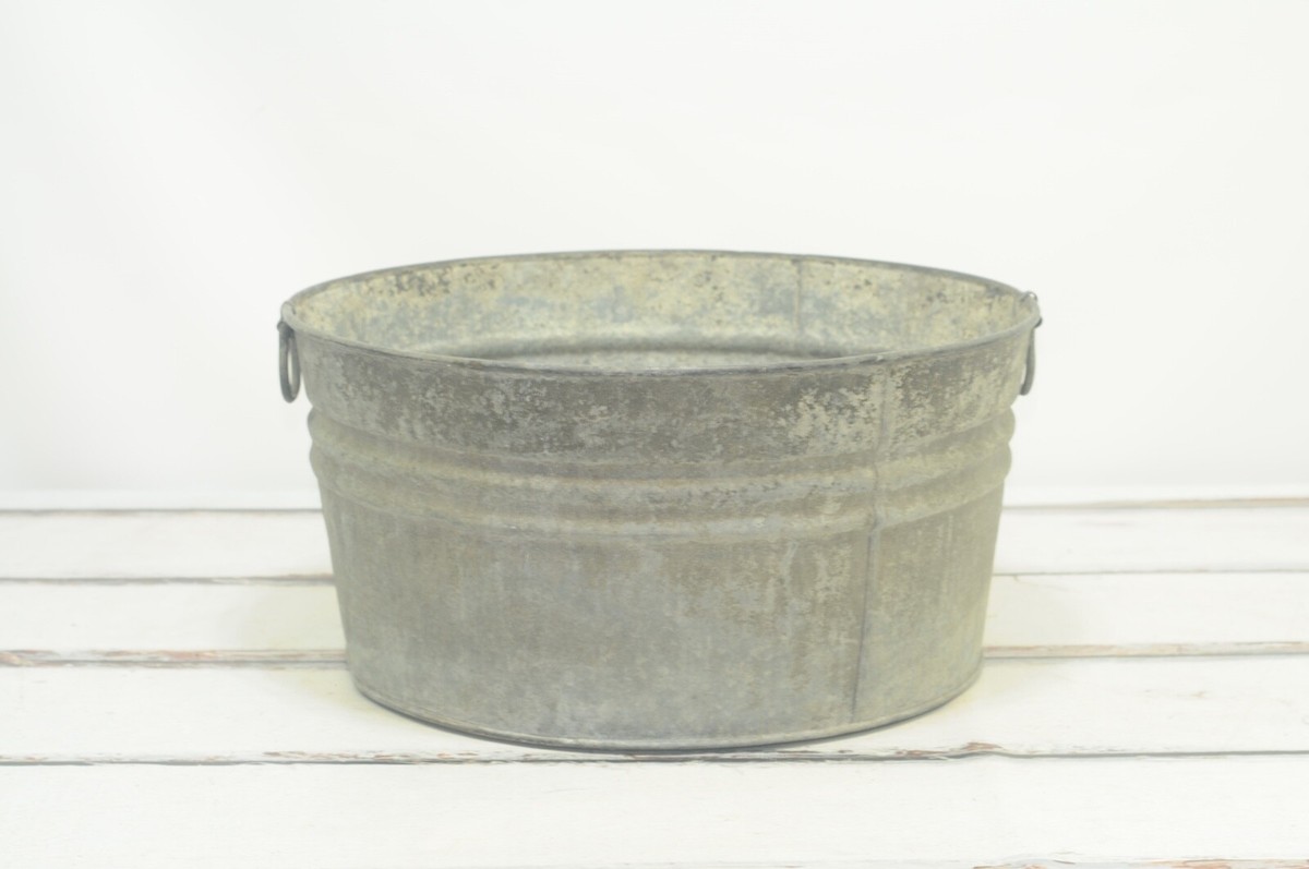 Repurposed Galvanized Buckets