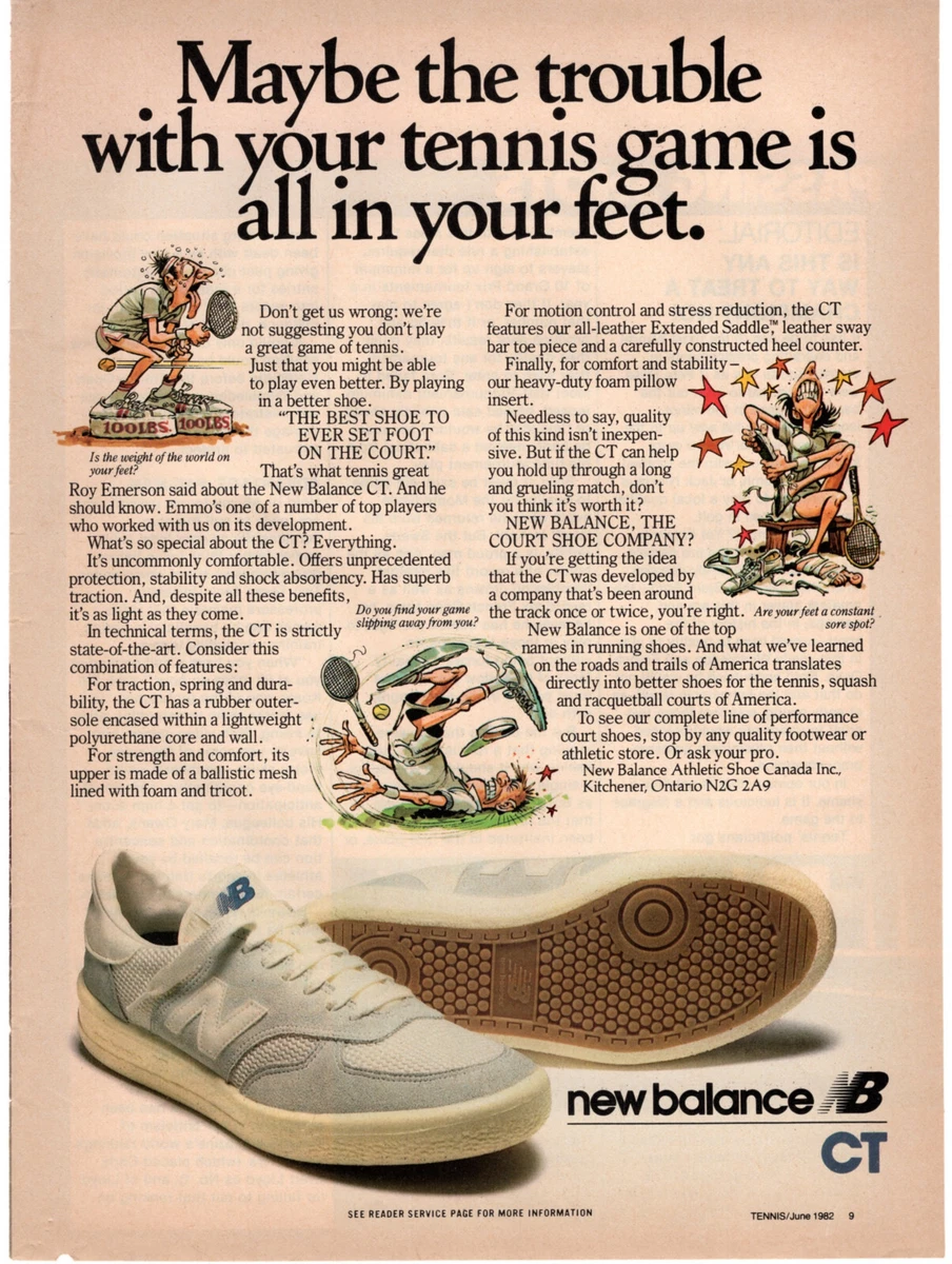 New Balance Magazine Ad