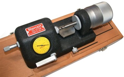 Starrett 0 - 50mm Easy Read High Precision Bench 0.002mm Micrometer ...