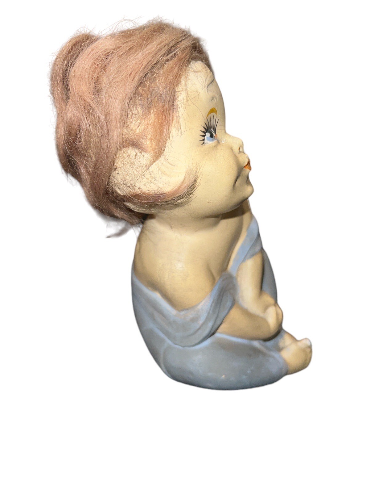 Antique 1919 Hy Mayer Tiss Me Chalkware Kewpie Composition Doll Vintage ...