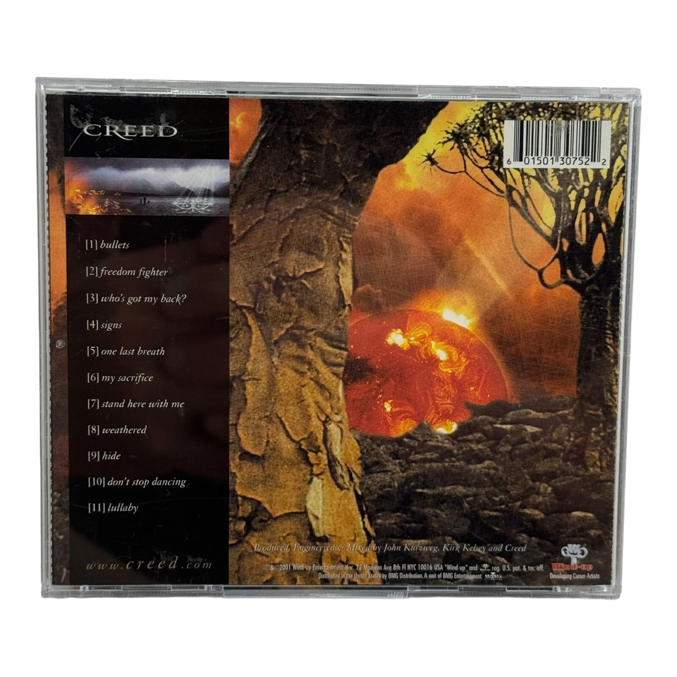 Creed : Weathered (CD, Album 2001 Wind Up) Alternative Rock & Pop ...