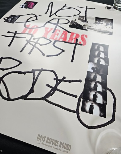 Official Travis Scott Days Before Rodeo Poster 24” X 18” 10 Year ...
