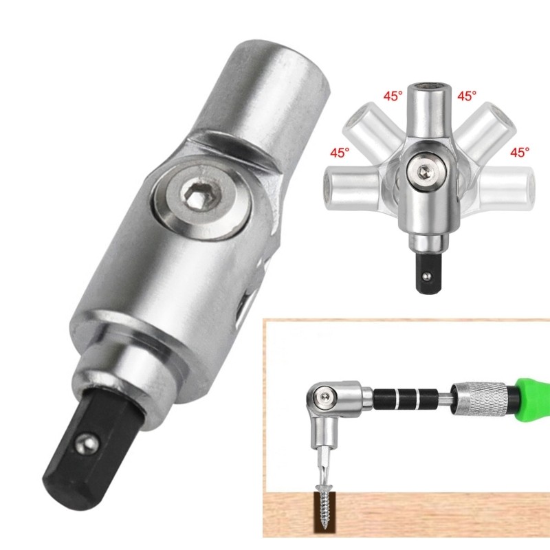 Electric Drill Driver Screwdriver Joint Turning Corner Device 180 ...