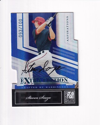 2007 DONRUSS ELITE EXTRA EDITION STEVEN SOUZA ASPIRATIONS AUTO ...
