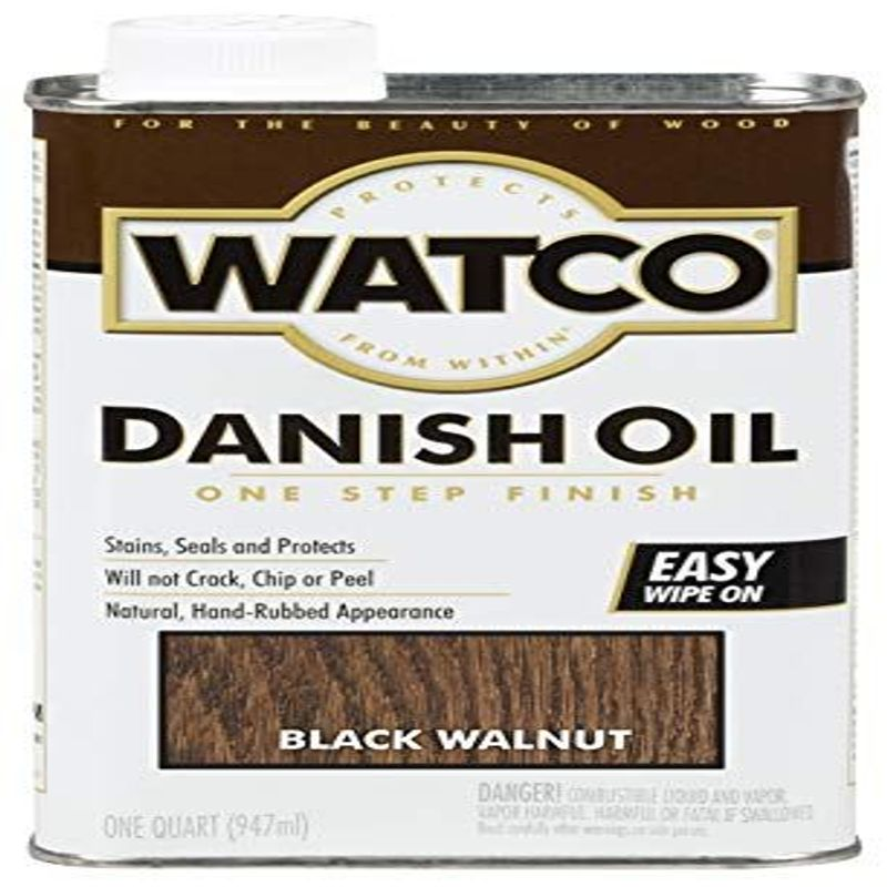65341 Watco Quart Black Walnut Danish Oil Finish for sale online | eBay