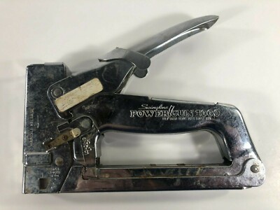 Swingline Power Gun 1000 Staple Tacker Heavy Duty Stapler Powergun | eBay