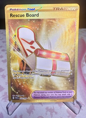 Pokemon TCG SV Twilight Masquerade Rescue Board 225/167 Ultra Hyper ...