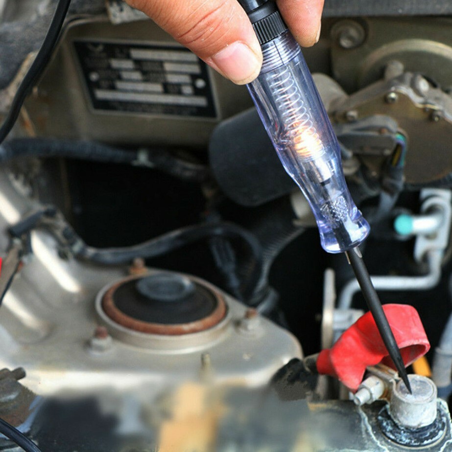 Test Light Car Circuit Tester Probe 12V 6V DC Voltage Continuity Tester ...