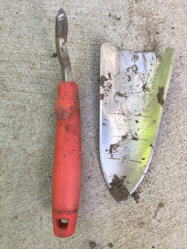 Corona ComfortGel 7.25-in Stainless Steel Garden and Flower Trowel for ...