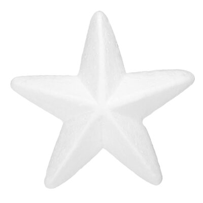 Foam Stars for DIY Arts and Crafts 3.94 x 3.94 Inch Polystyrene Stars ...