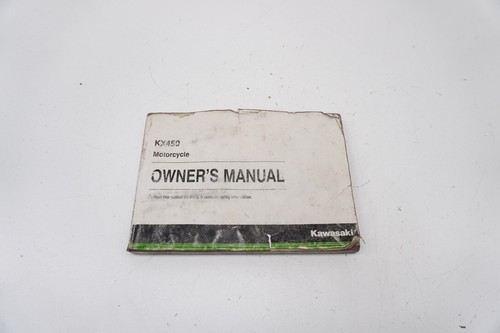 2019 KX450 Owners Service Manual OEM Book 99987-0114 Kawasaki KX 450 19-2020 #2 | eBay
