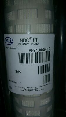 40μm PALL HDC II Uni Loc Water Filter PFY1J400H13, Double Open End ...